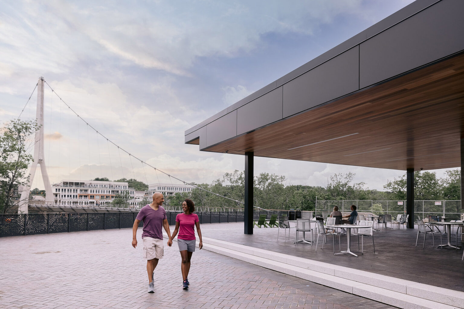 Riverside Crossing Park – City of Dublin, Ohio, USA