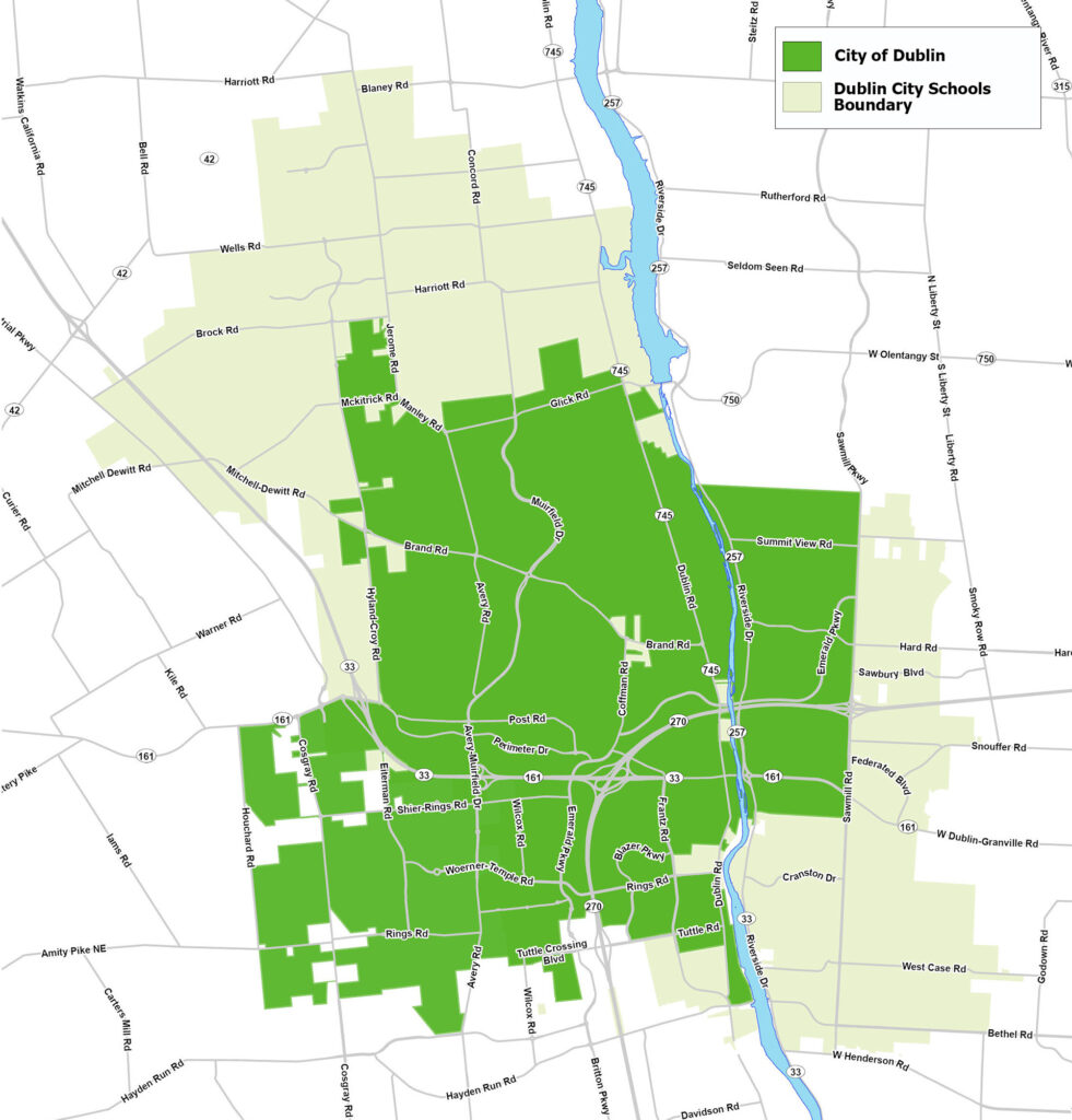 DCRC Fee Updates – City of Dublin, Ohio, USA