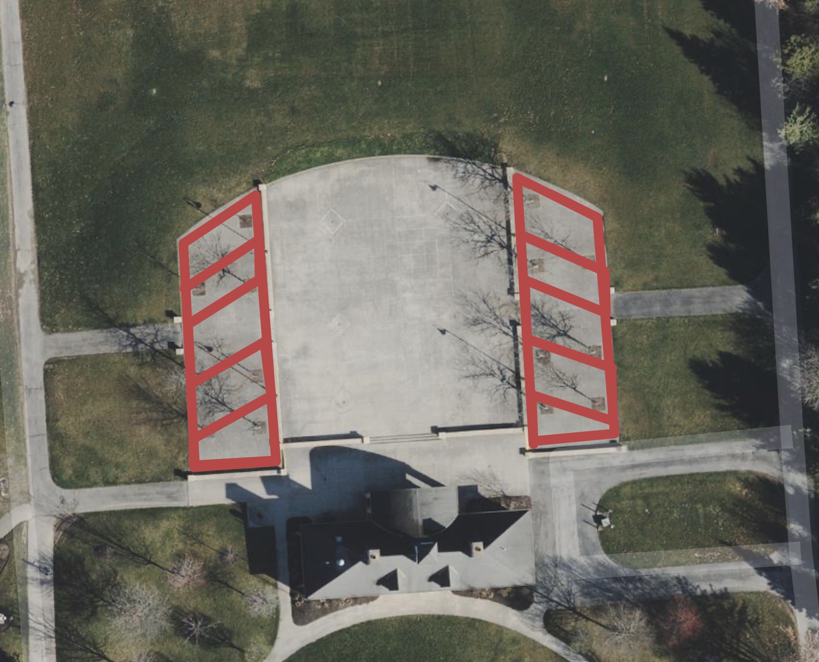 Coffman Park Pavilion Pavement Repairs – City of Dublin, Ohio, USA