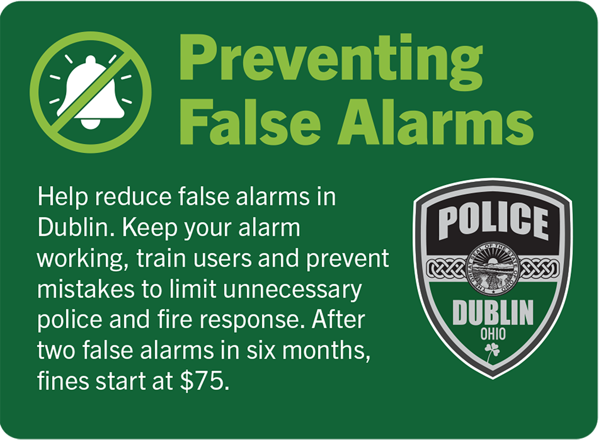 False Alarms – City of Dublin, Ohio, USA
