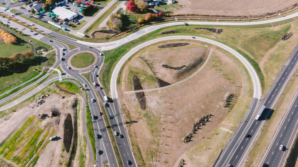 State Route 161/Post Road at U.S. 33 Project Finishes Construction ...